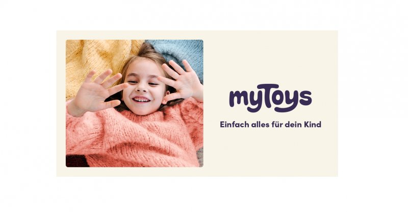 myToys schärft sein Markendesign | baby & junior | Fachmagazin für Kinderausstattung und -mode